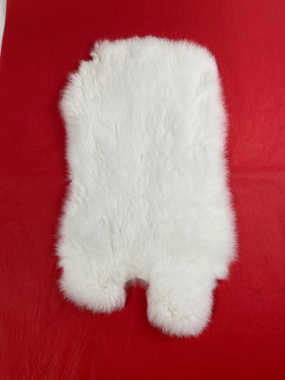 Genuine Rabbit Pelt / Hide - Natural White #437-G - Etsy