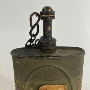 Vintage US Military Gun Oil Flask / Gunner Oil Can - Cap and Chain #300 ...