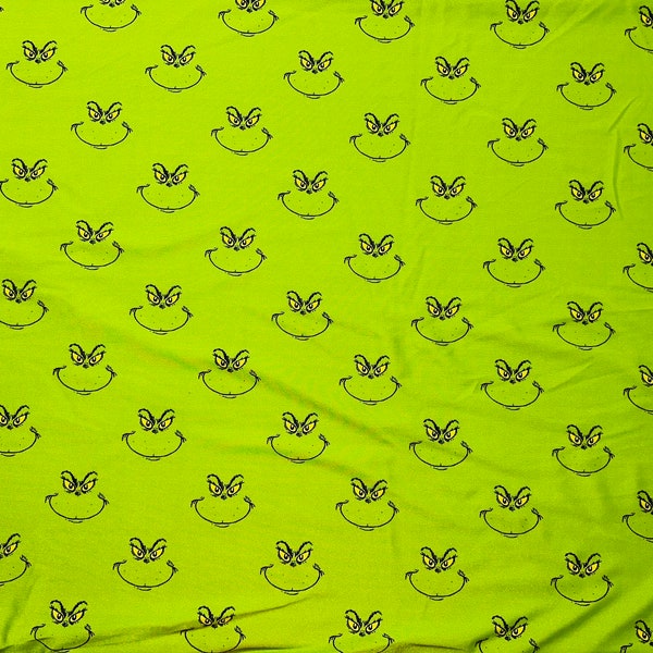 Grinch Fabric - Etsy