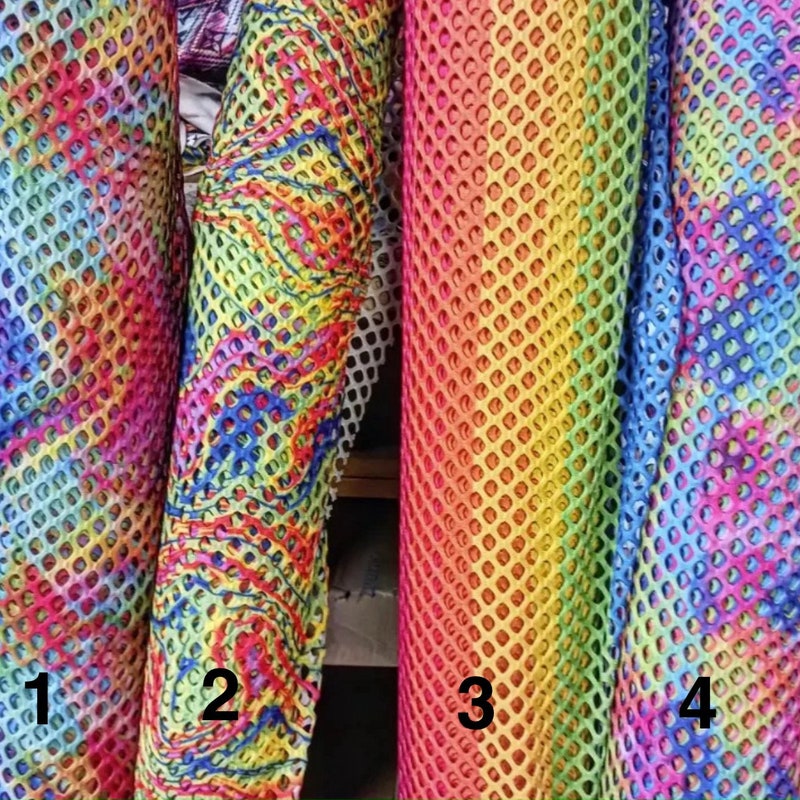 Fishnet Fabric - Etsy