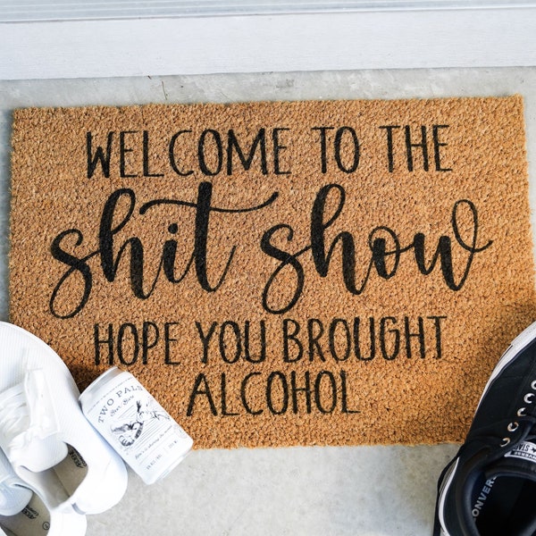 Alcohol Door Mats - Etsy