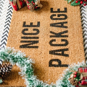 Nice Package Welcome Door Mat - Etsy