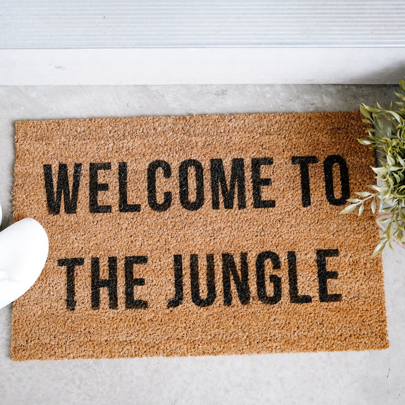 Jungle Doormat - Etsy