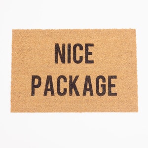 Nice Package Welcome Door Mat - Etsy