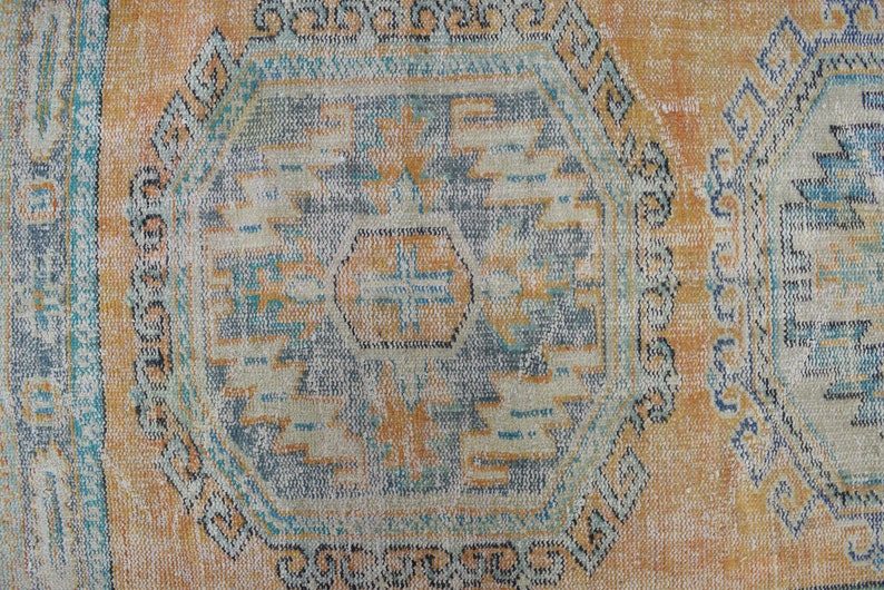 Slim Runner Rug Vintage Rug Narrow Rug Oushak Runner Rug - Etsy