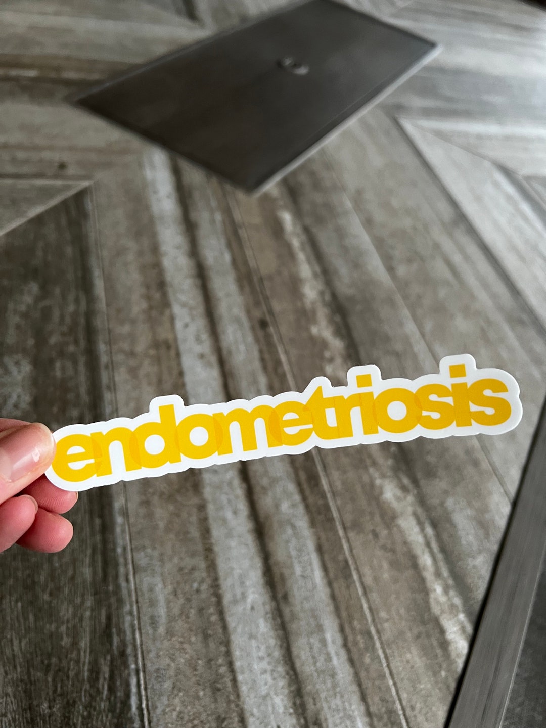 Modern Endometriosis Sticker Decal Label Die Cut Endometriosis ...
