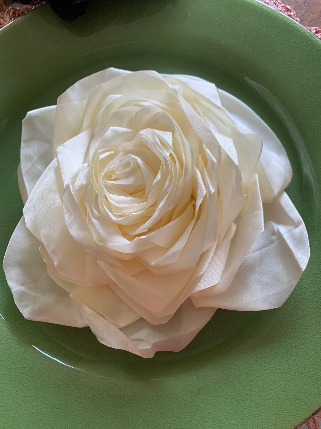 Beautiful Barrette With Decorative Flower in Different Colors - Etsy