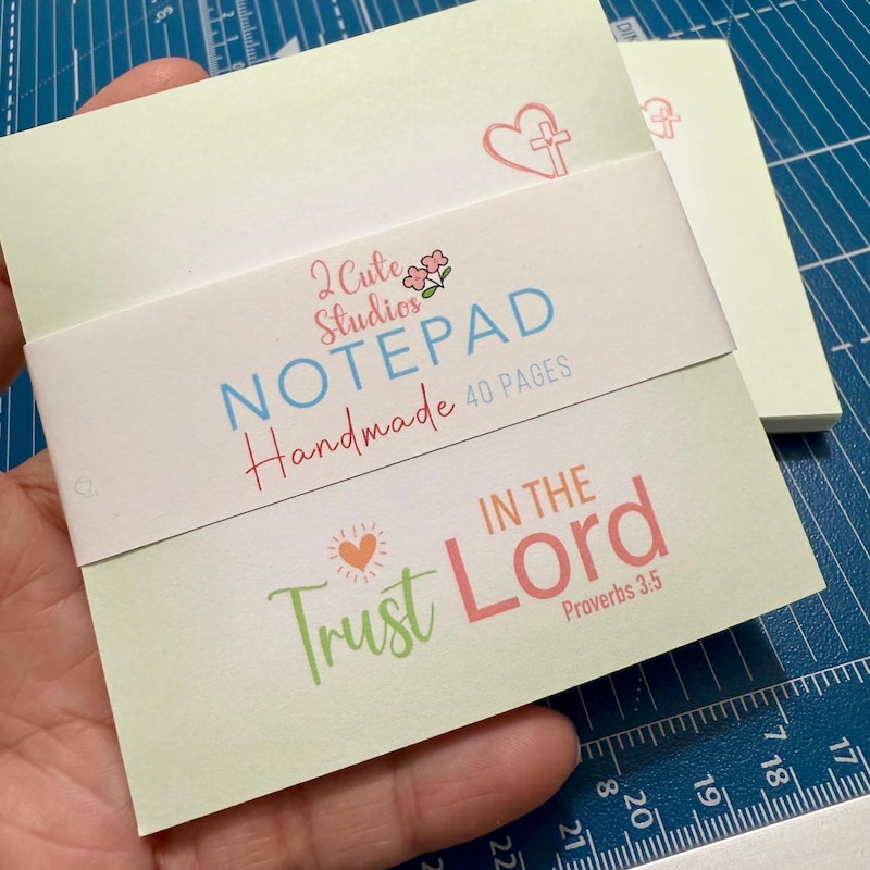 Handmade Notepad - Etsy