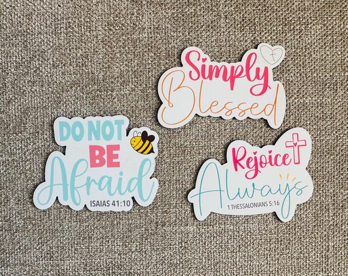 Bible Verse Fridge Magnets Inspirational Christian Catholic Magnetic ...