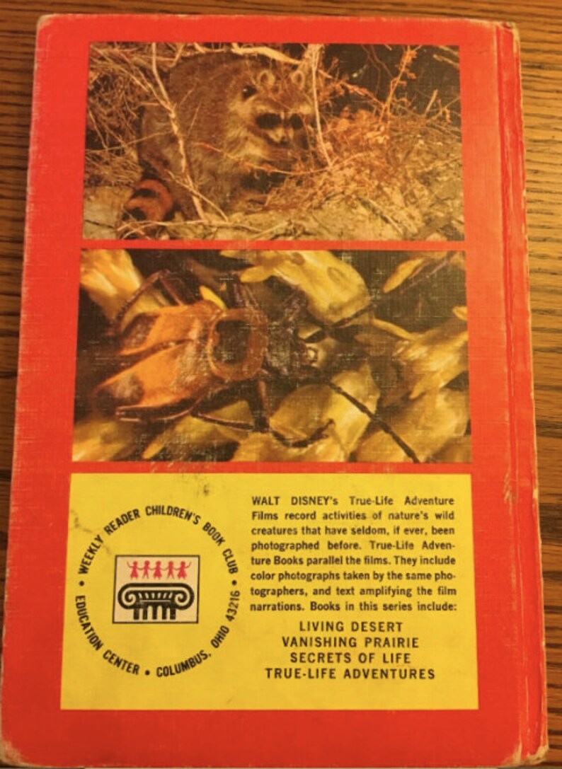 1959 Vintage Walt Disney‘s True-life Adventures – Golden Press Books - Etsy