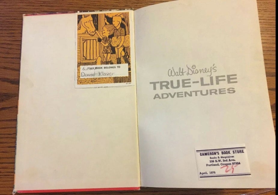 1959 Vintage Walt Disney‘s True-life Adventures – Golden Press Books - Etsy