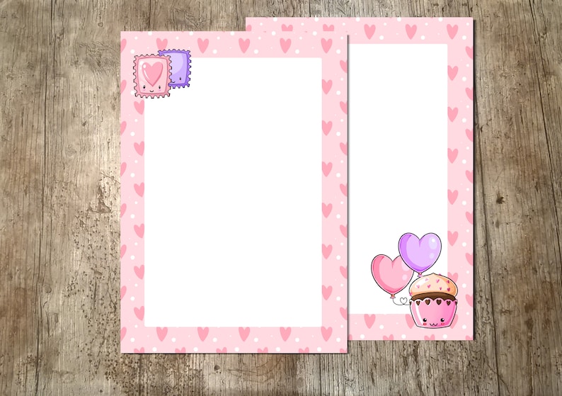 Craft Supplies & Tools Paper, Party & Kids Papercraft Writing Set Lined ...