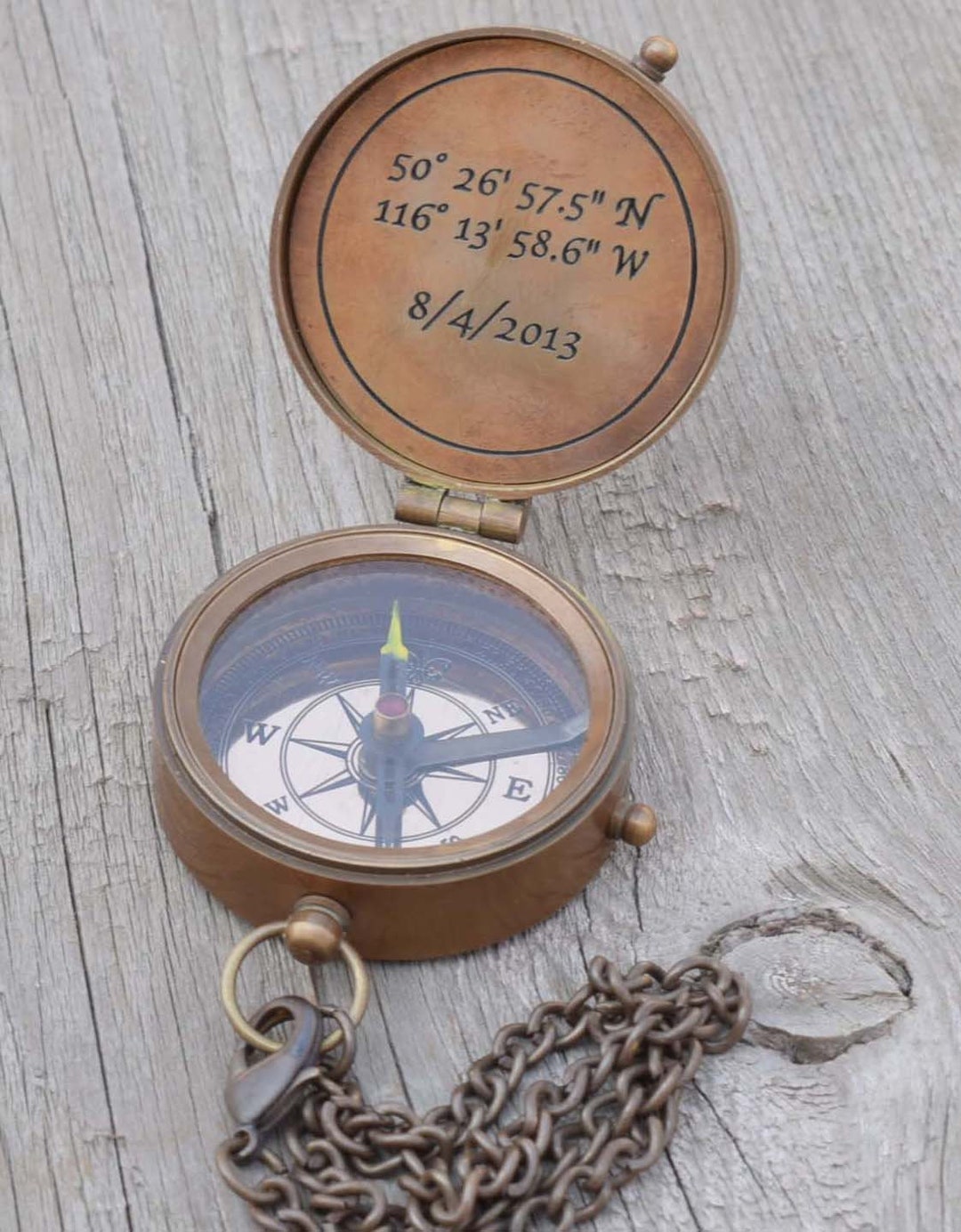 Handcraft Compass, Gift for Father, Birthday Gift for Father, Father's ...