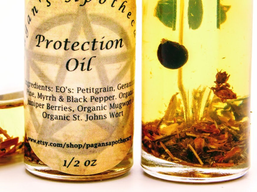 Protection Oil Ritual Oil Spell Oil - Etsy