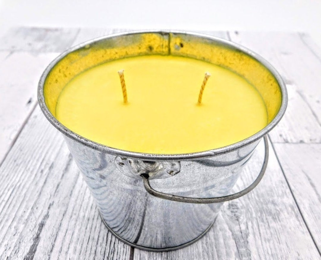 Ex Large Citronella Candle, Bucket Candle, Bug Repellent Candle - Etsy