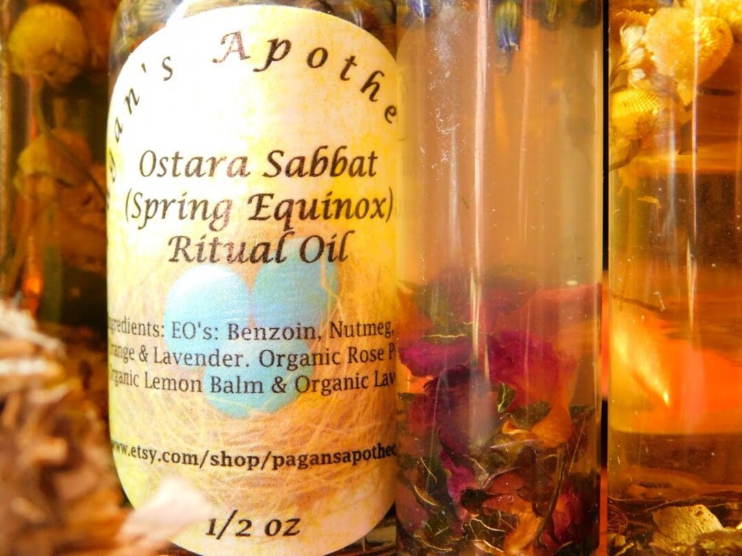 Ostara Ritual Oil Anointing Oil Sabbat Oil Spell Oil - Etsy