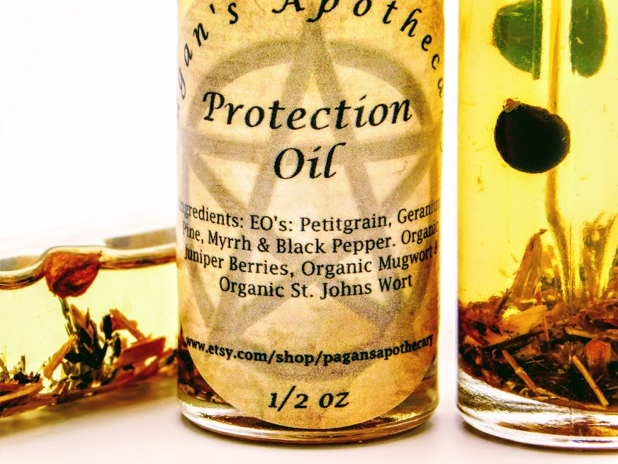 Protection Oil Ritual Oil Spell Oil - Etsy