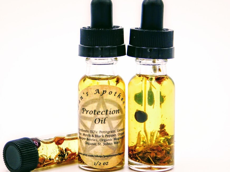 Protection Oil Ritual Oil Spell Oil - Etsy
