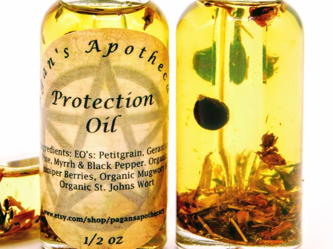 Protection Oil Ritual Oil Spell Oil - Etsy