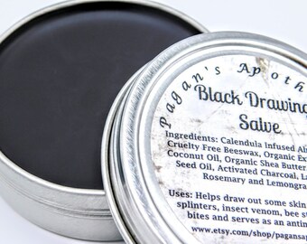 Black Drawing Salve - Etsy