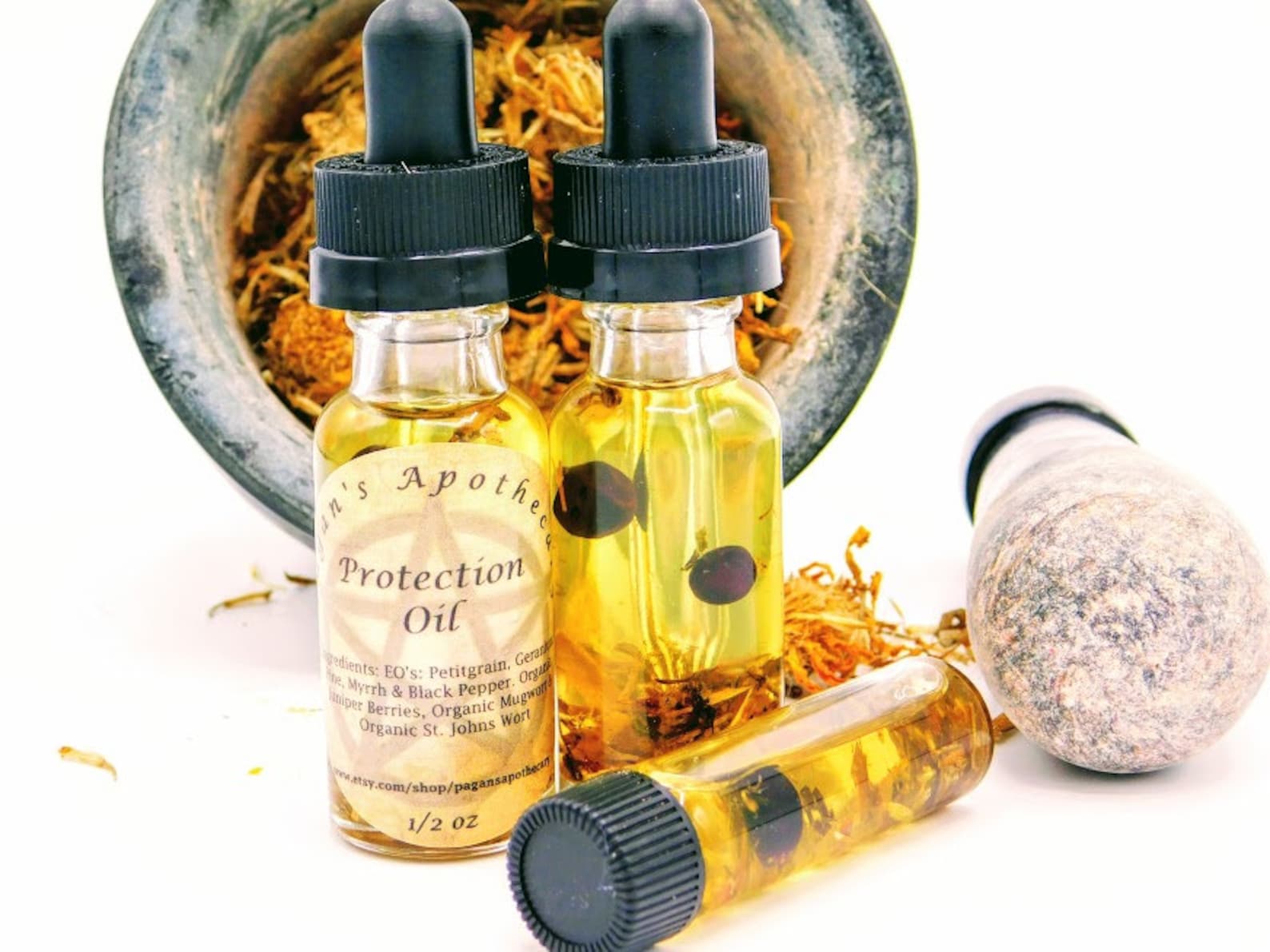 Protection Oil Ritual Oil Spell Oil - Etsy