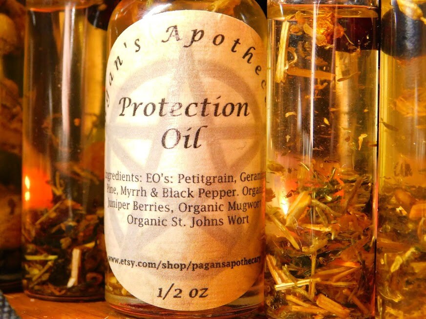 Protection Oil Ritual Oil Spell Oil - Etsy