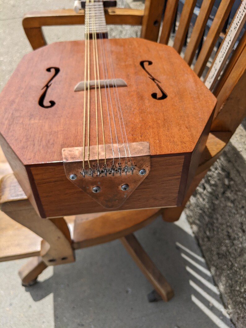 Handmade Mandolin, Mahogany and Purple Heart Mandolin, Custom Made ...