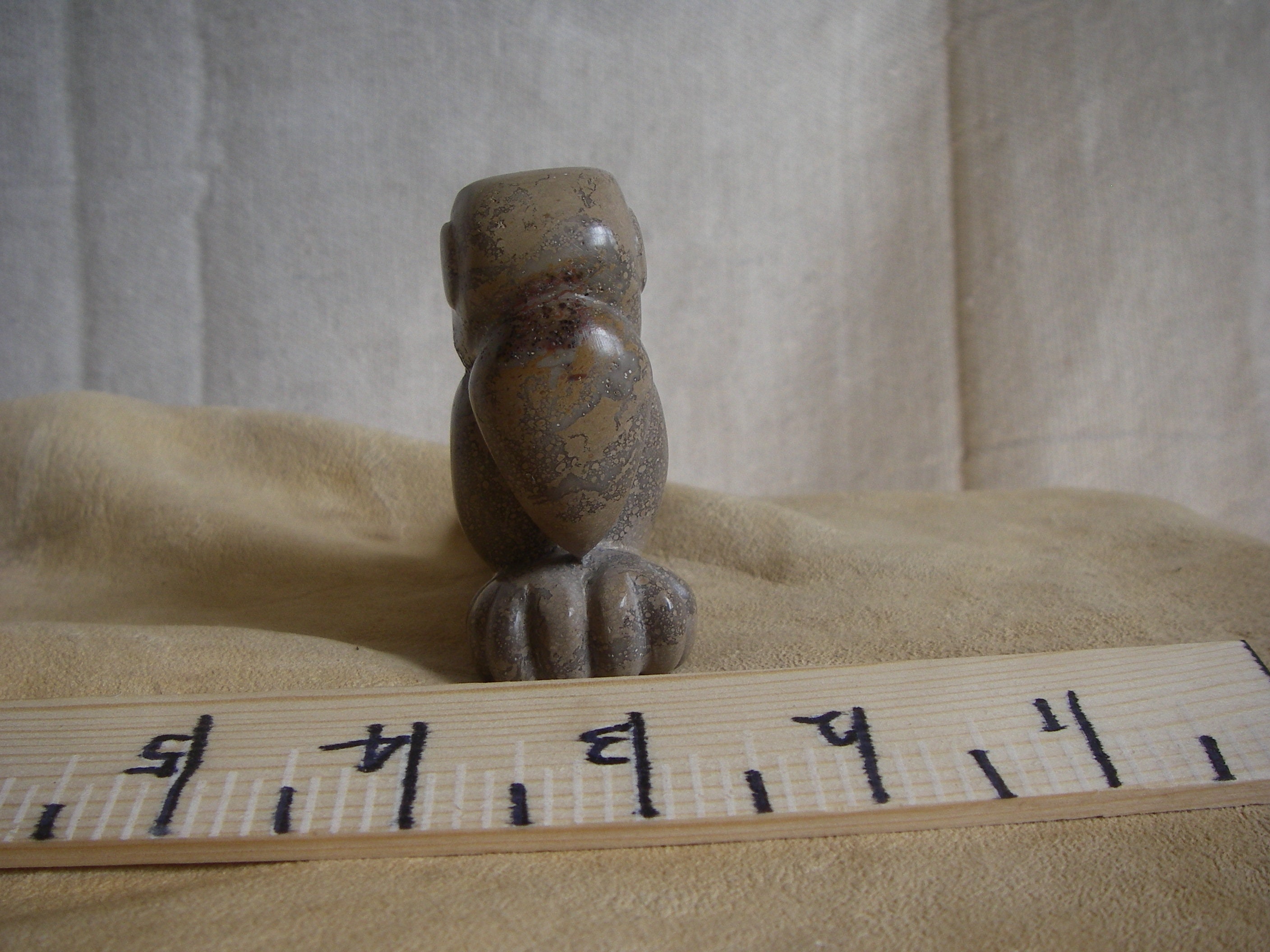 Ohio Pipestone Pipe, Ohio Pipe Stone Pipe, Mound Culture Effigy Pipe ...