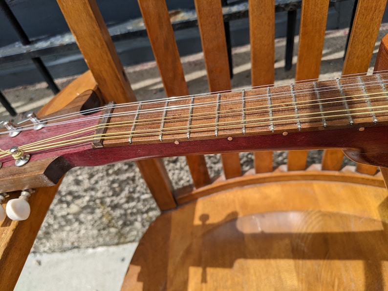 Handmade Mandolin, Mahogany and Purple Heart Mandolin, Custom Made ...
