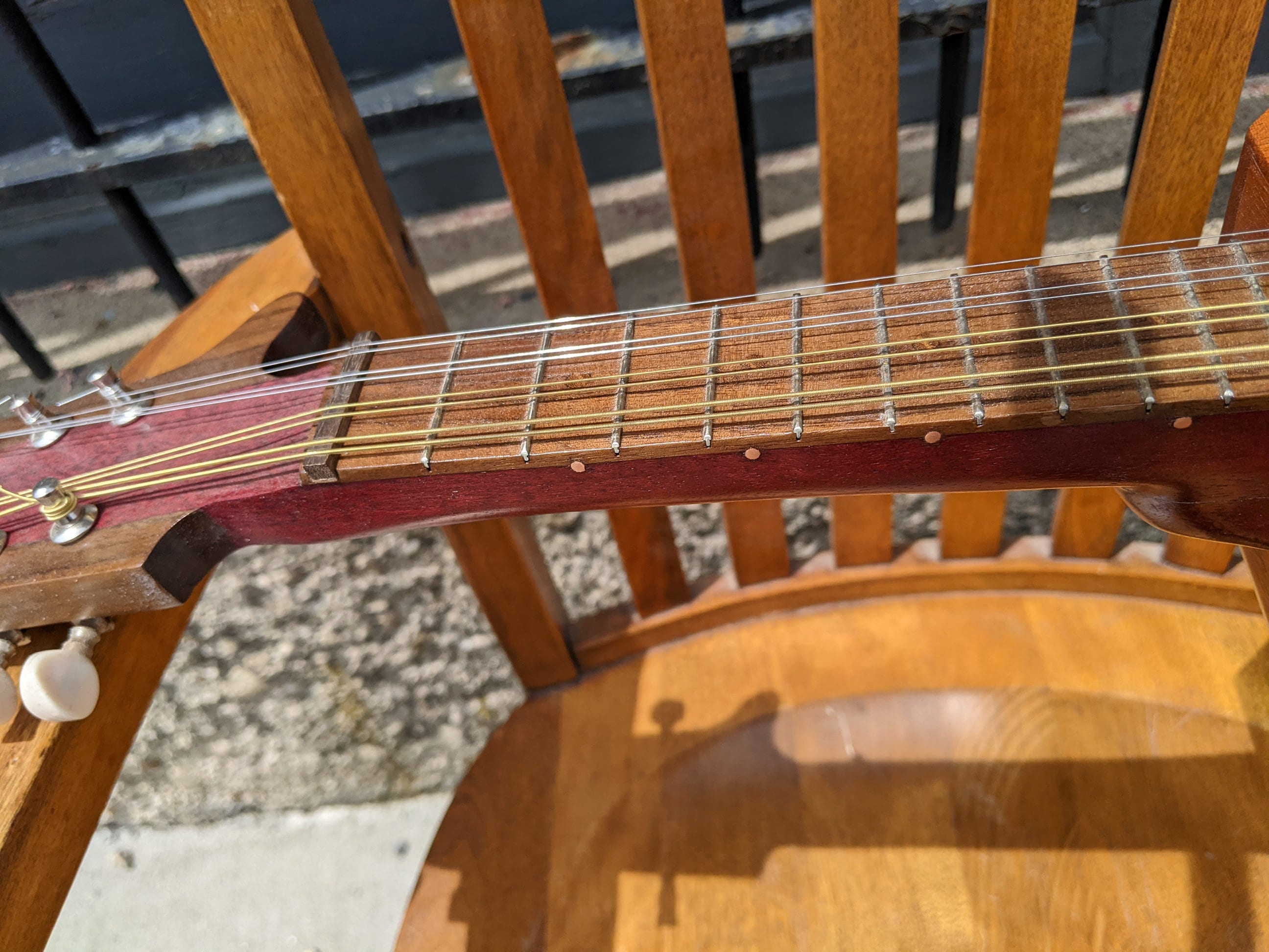 Handmade Mandolin, Mahogany and Purple Heart Mandolin, Custom Made ...
