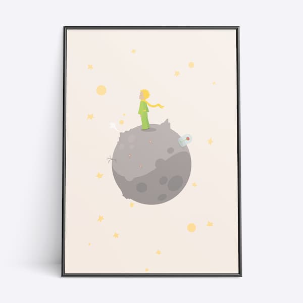 Little Prince Poster - Etsy