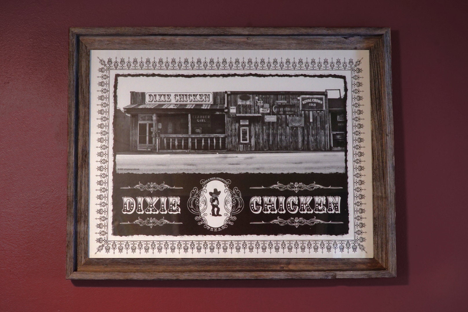 Vintage Dixie Chicken Poster / Print / Texas A&M Aggies / College ...