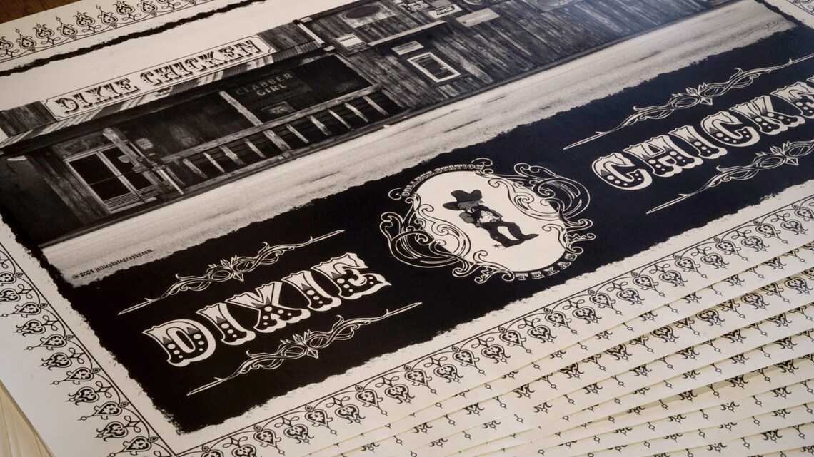 Vintage Dixie Chicken Poster / Print / Texas A&M Aggies / College ...