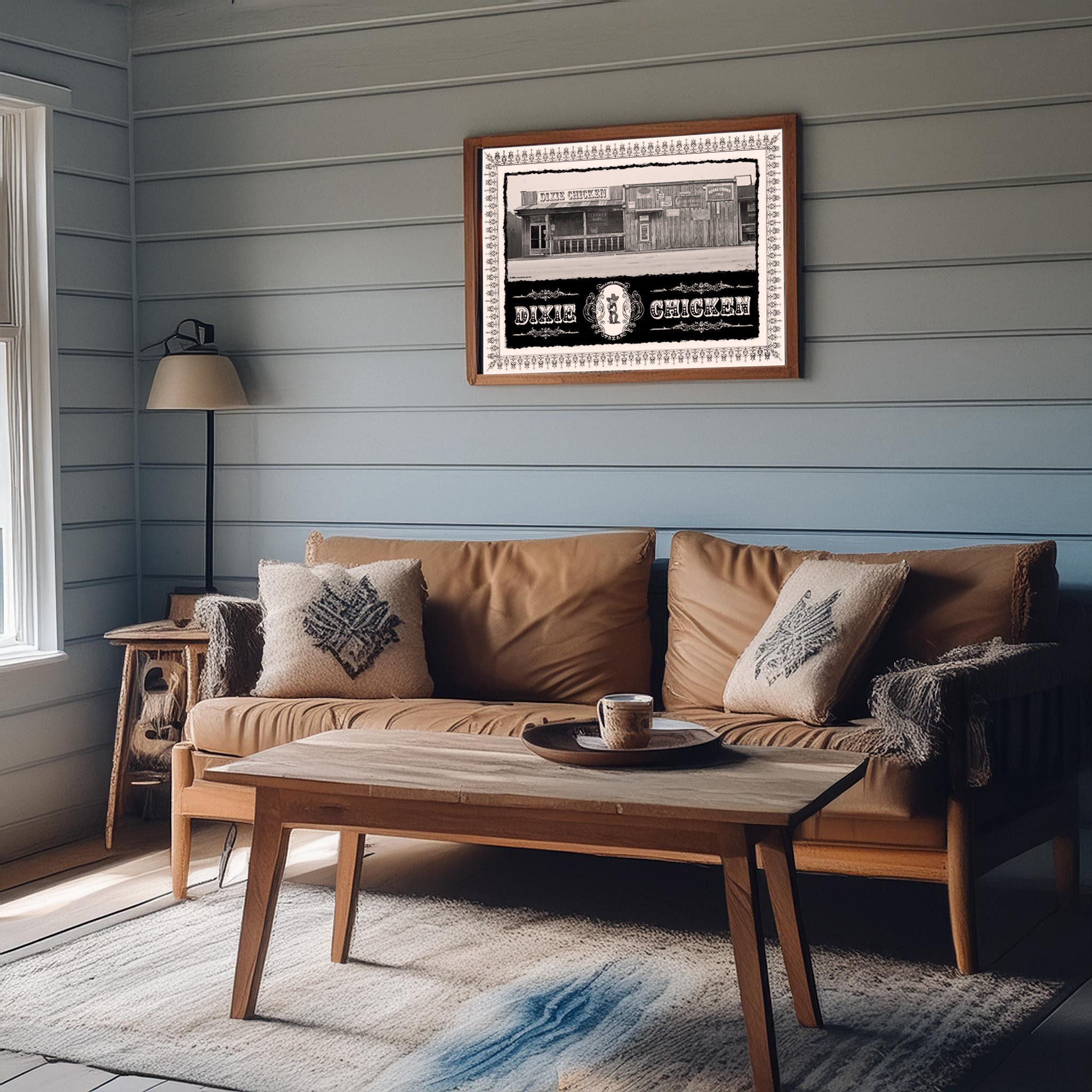 Vintage Dixie Chicken Poster / Print / Texas A&M Aggies / College ...