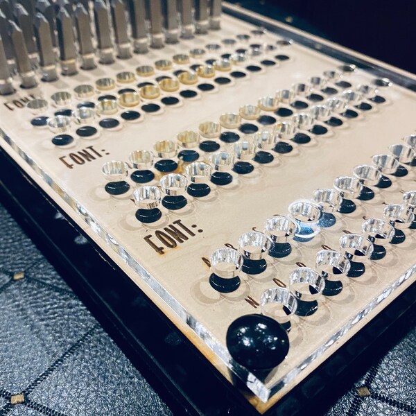 Metal Stamp Holder - Etsy