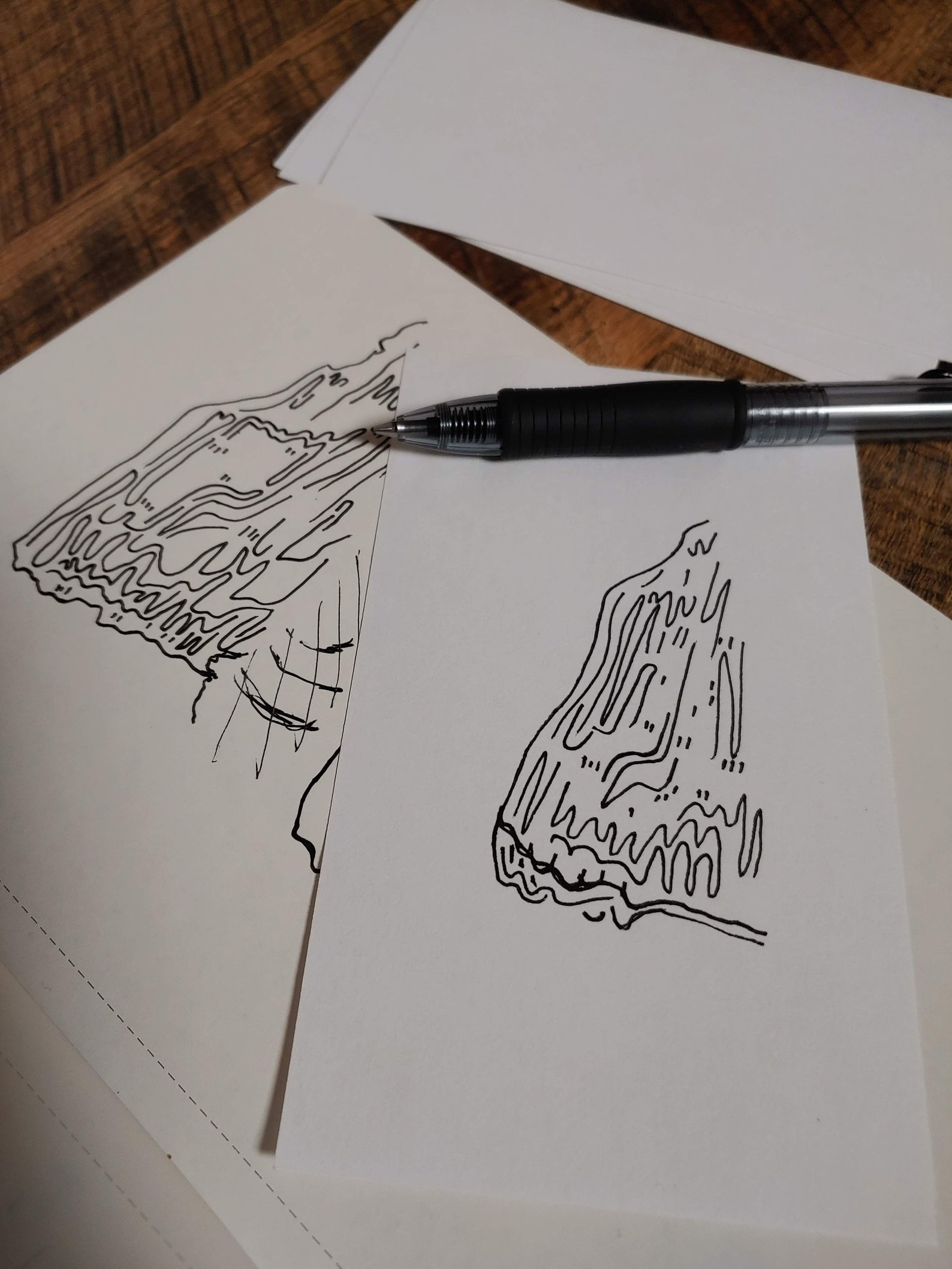 Colorado Red Rocks Coasters Hand-drawn Design Set of 4 - Etsy