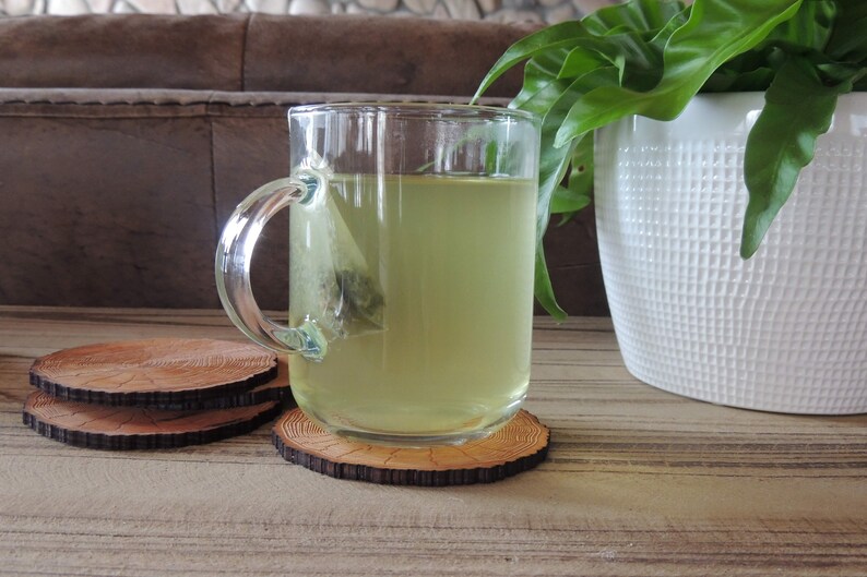 Tree Ring Maple Coaster Set of 4 - Etsy