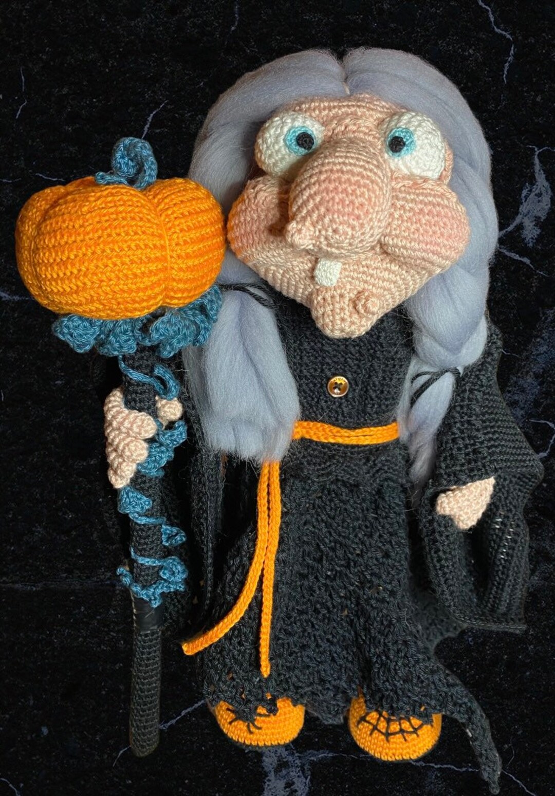 Large Crochet Witch - Etsy