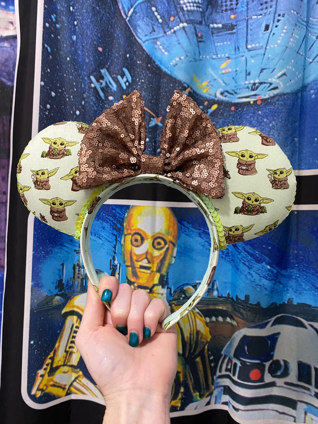 Grogu Baby Yoda Ears - Etsy