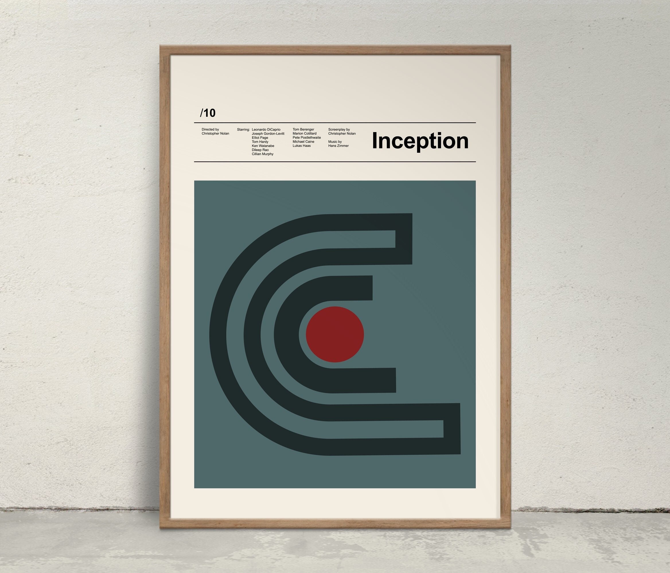 Inception Alternative Movie Poster Inspired by Christopher - Etsy