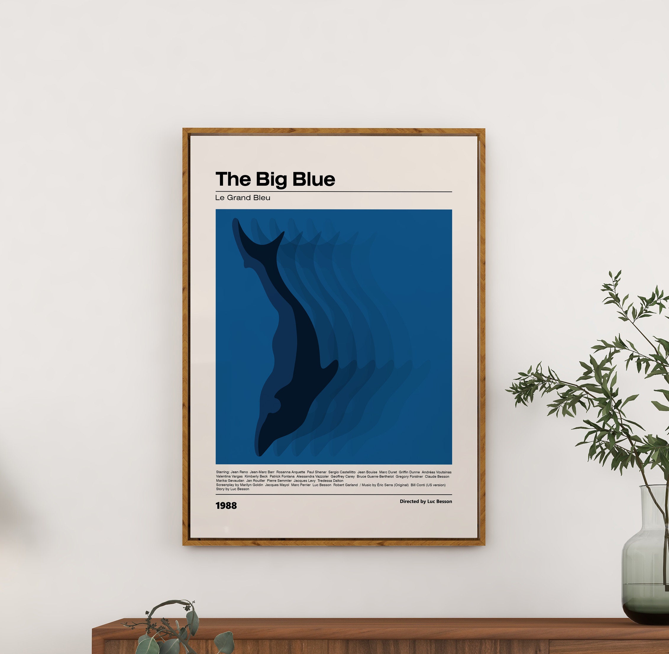 The Big Blue, Le Grand Bleu, Alternative Movie Poster, Inspired by Luc ...