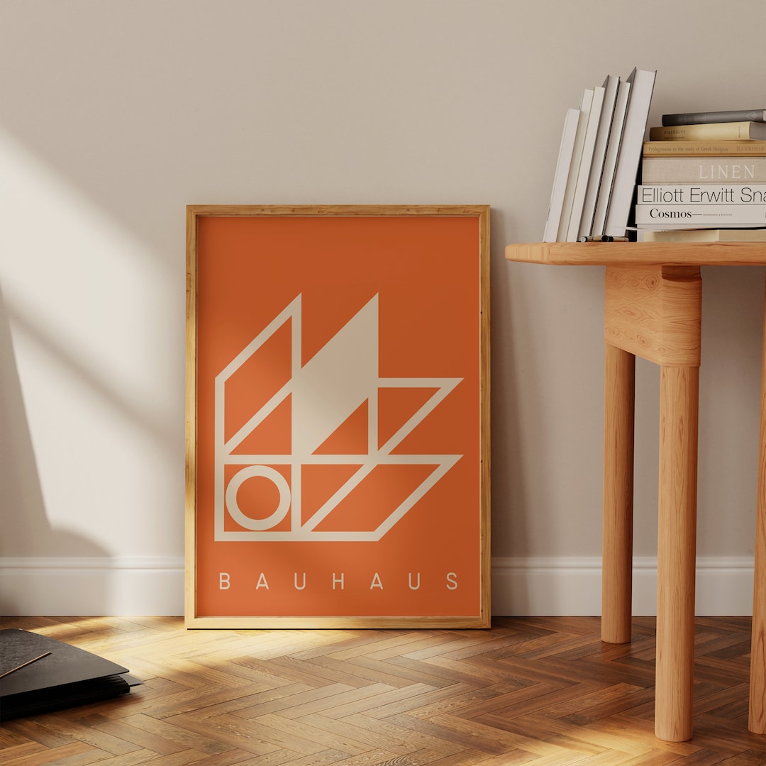 Bauhaus Print Design, Geometric Shape, Abstract Bauhaus Poster, Bauhaus ...