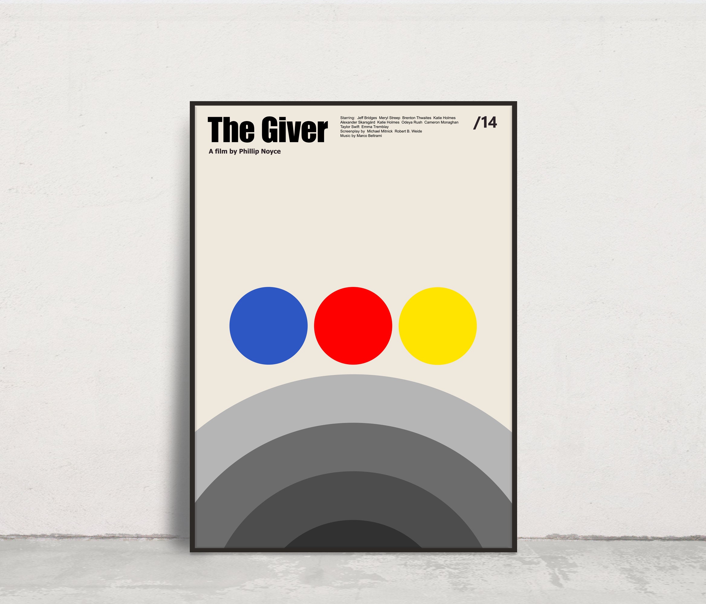 The Giver, Alternative Movie Poster, Inspired by Phillip Noyce Film ...