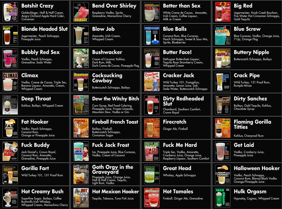 200 Drinks Cocktail QR Code Poster by Pop Cocktails Cocktail - Etsy