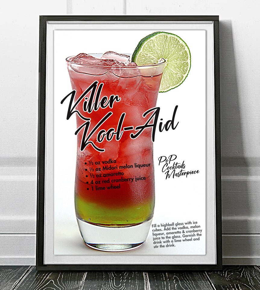 6 Cocktail Poster Collection! -digital Download - Etsy Canada