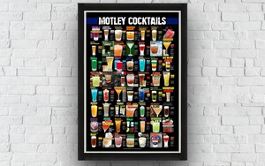 200 Drinks Cocktail QR Code Poster by Pop Cocktails Cocktail - Etsy Canada