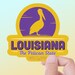 Louisiana Pelican Bumper Sticker for Car, Cute Southern Stickers for ...