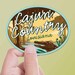 Cajun Country Louisiana Sticker, Oval Bayou Alligator Nature Decal for ...