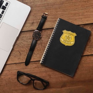 Grammar Police Badge Sticker for Hydroflask, Funny Spelling Laptop ...