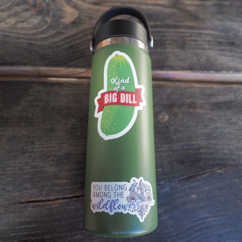 Kind of a Big Dill Pickle Sticker Funny Stickers for - Etsy